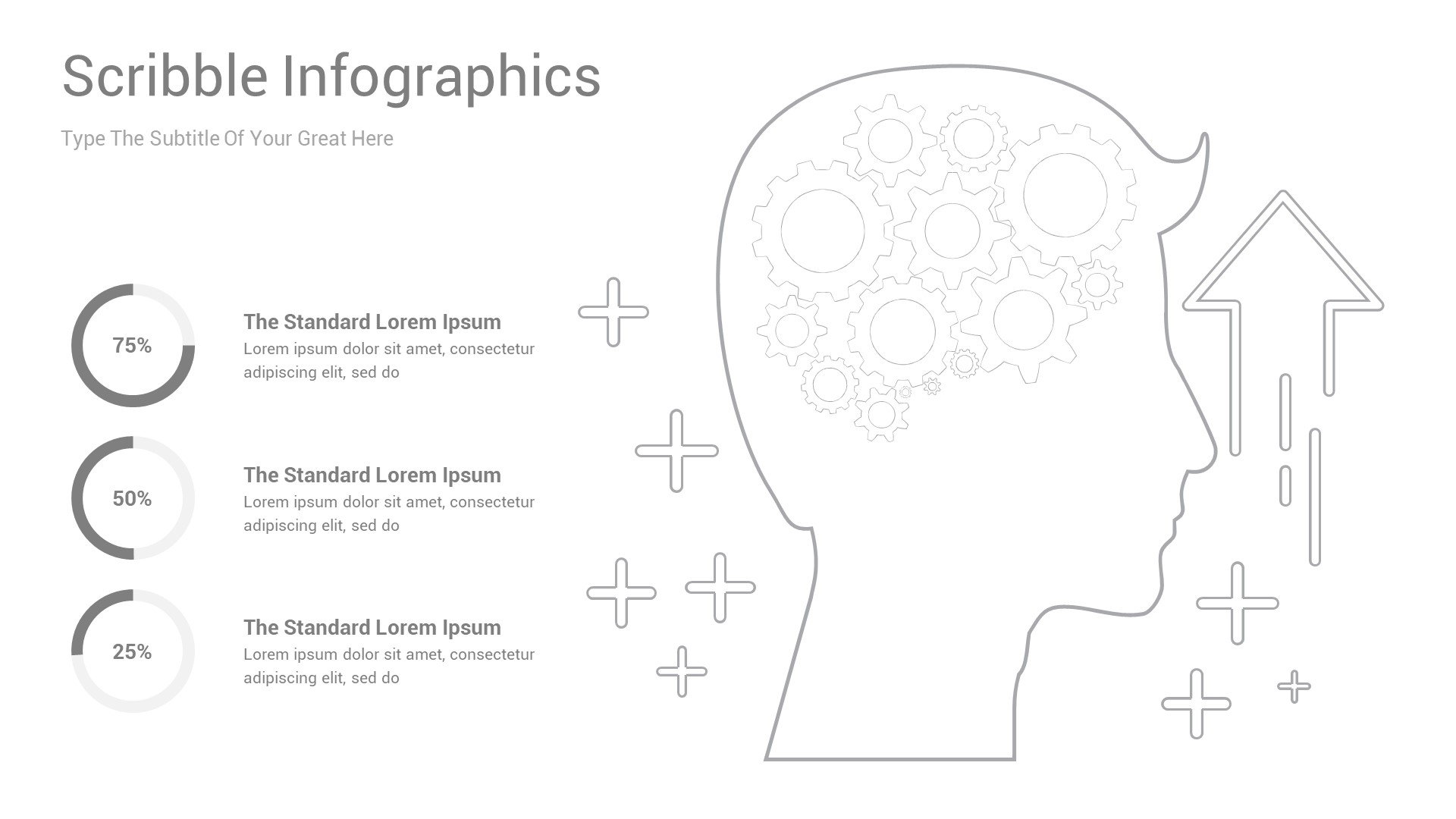 Scribble-Doodle Infographics PowerPoint Presentation Template by Neroox